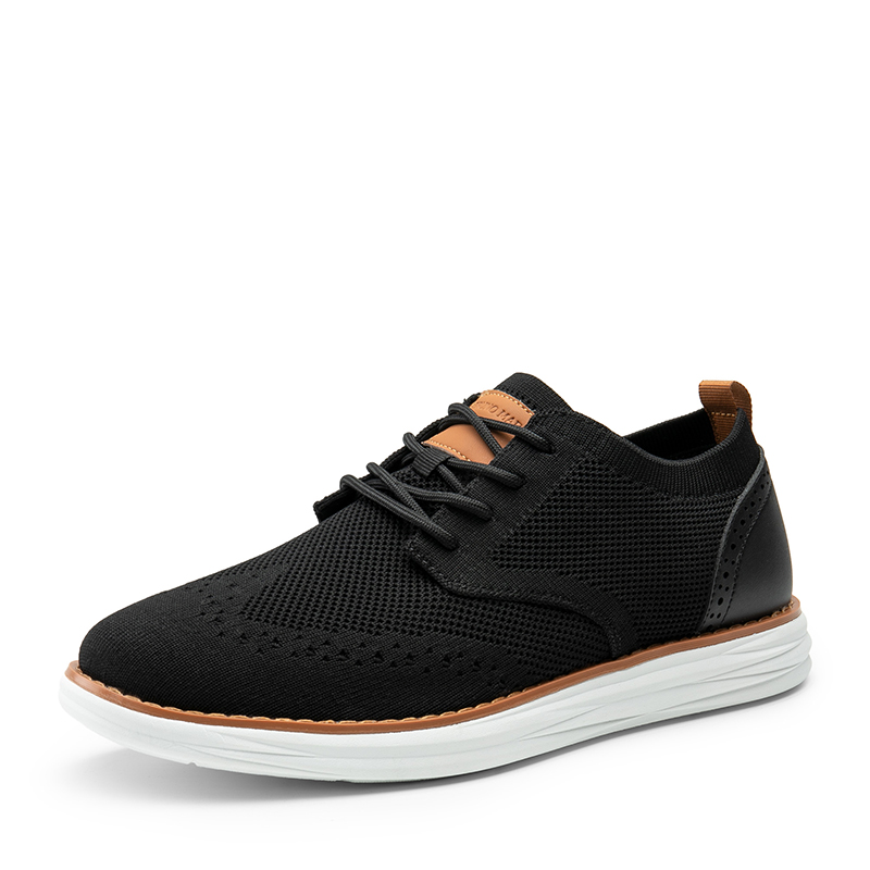 Men's Mesh Oxford Wingtip Sneakers-Dream Pairs