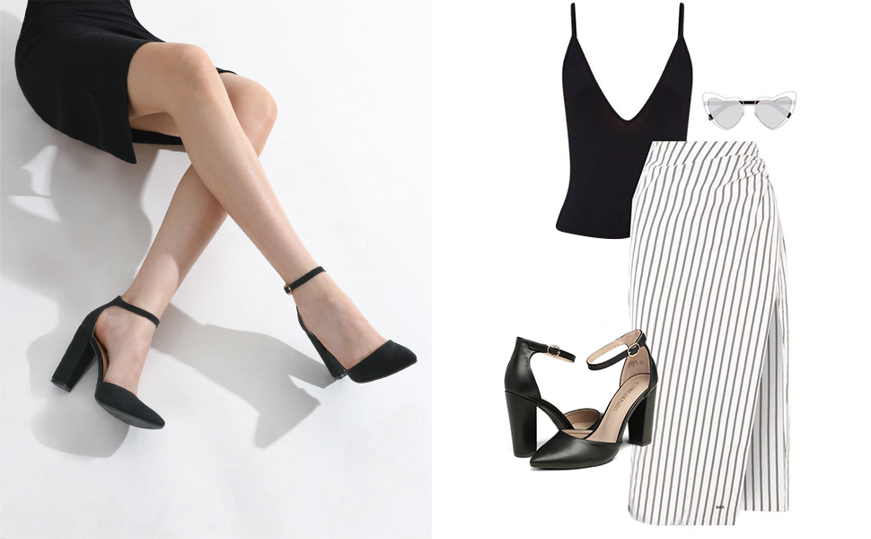 10 Ankle Strap Pumps Outfit Ideas To Make You Look Stunning