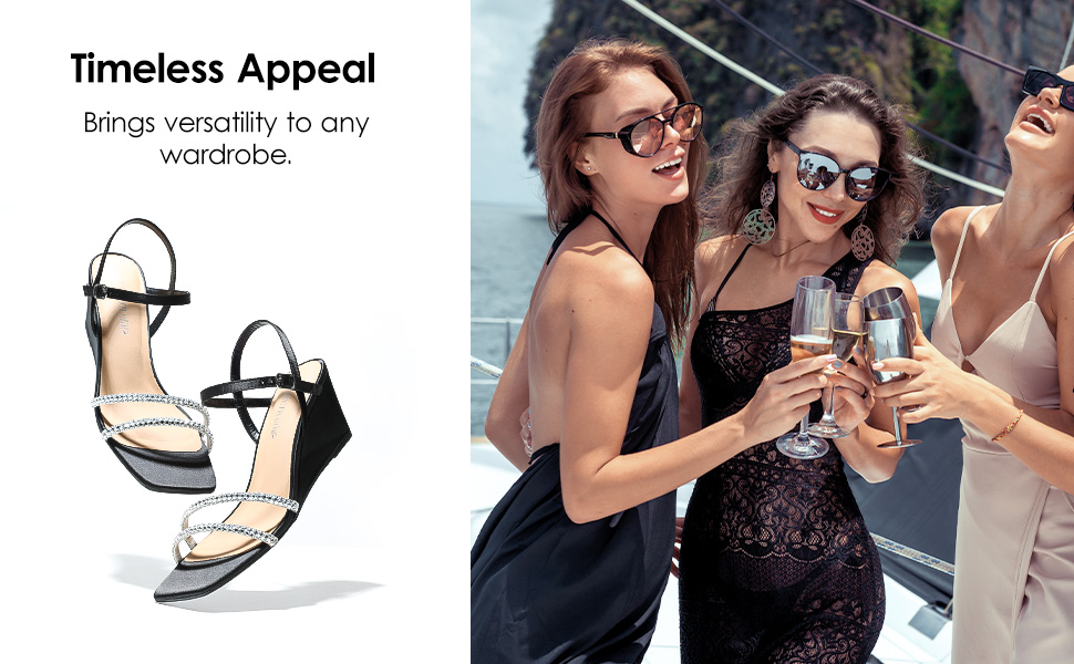 How To Style Silver Wedge Sandals