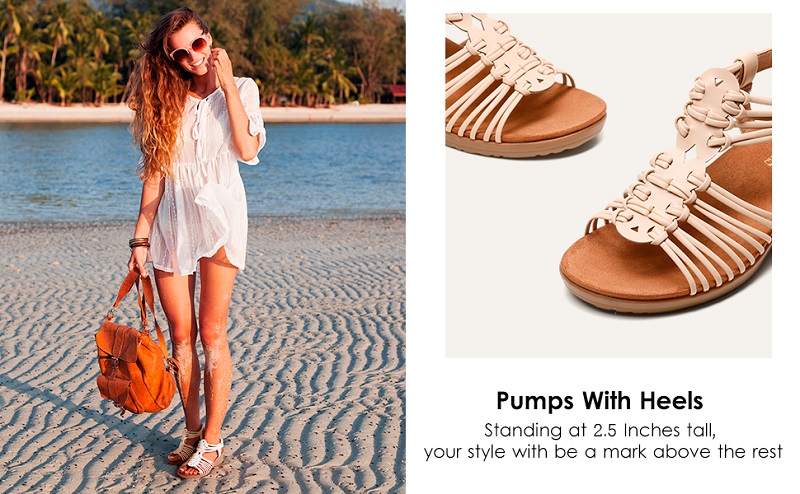 6 Types Of White Strappy Sandals Every Woman Should Own-Dream Pairs