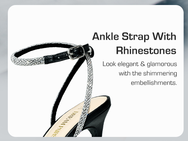 SILVER Square Toe Rhinestone Heels With Bow-Dream Pairs