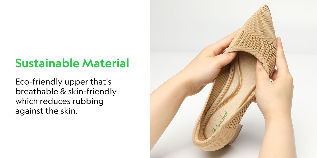 BEIGE Women's Sustainable Heels | Knit Block Heels-Dream Pairs