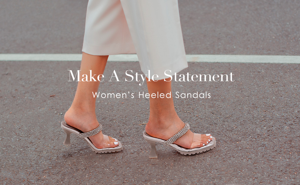 SILVER Women's Rhinestone Sandals | Quilted Sandals-Dream Pairs