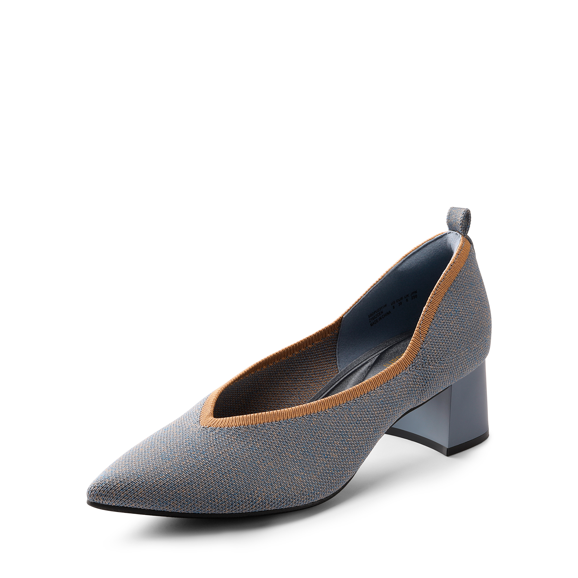 Women's Chunky Knit Pumps-Dream Pairs