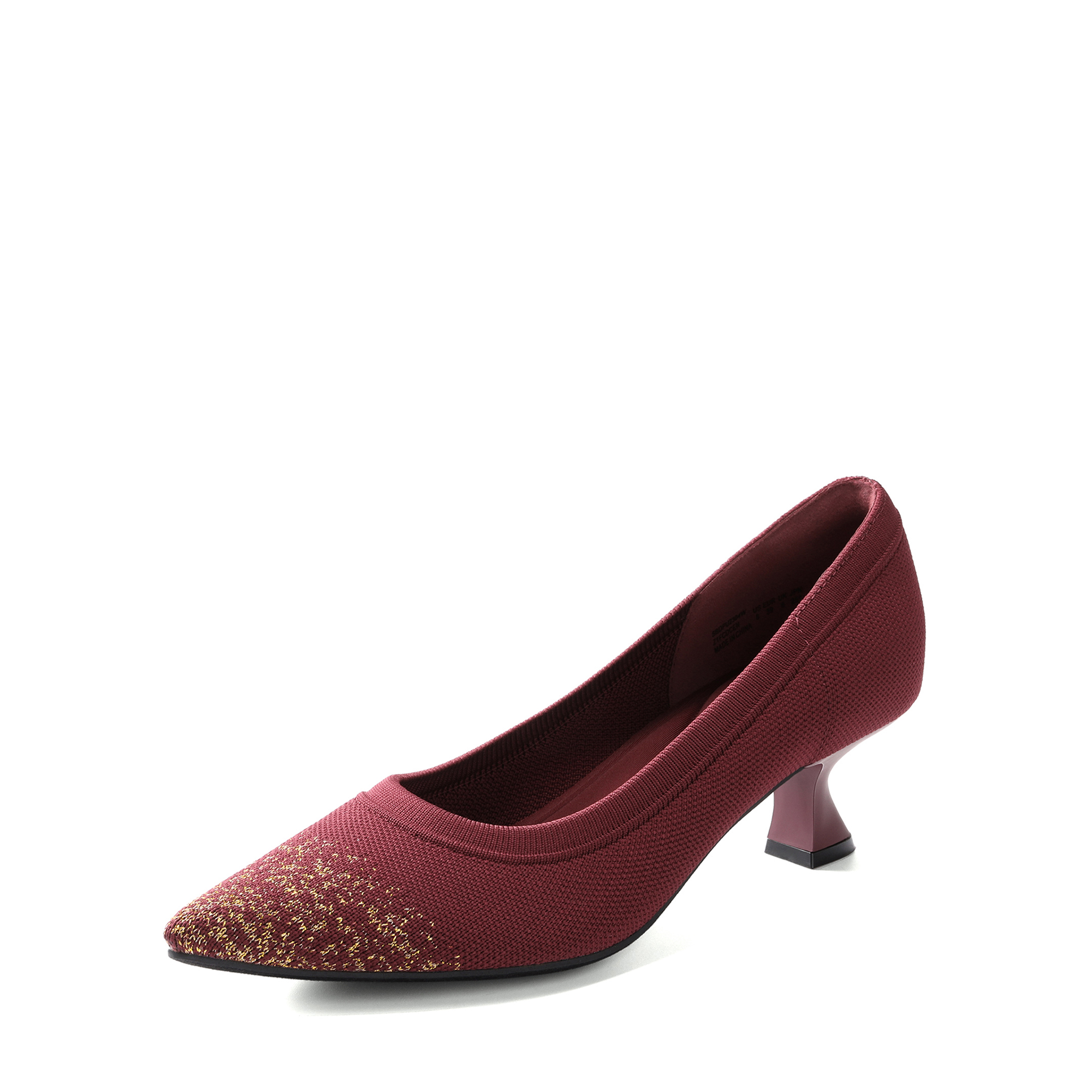 Women's Knitted Kitten Heels-Dream Pairs