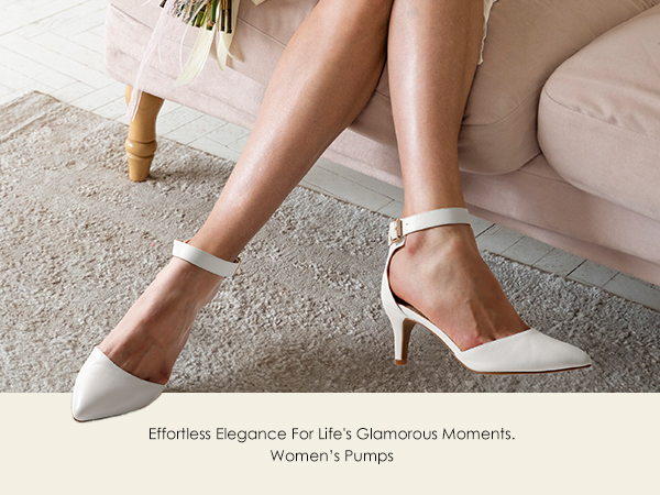 Low Heel Floral Pumps-Dream Pairs