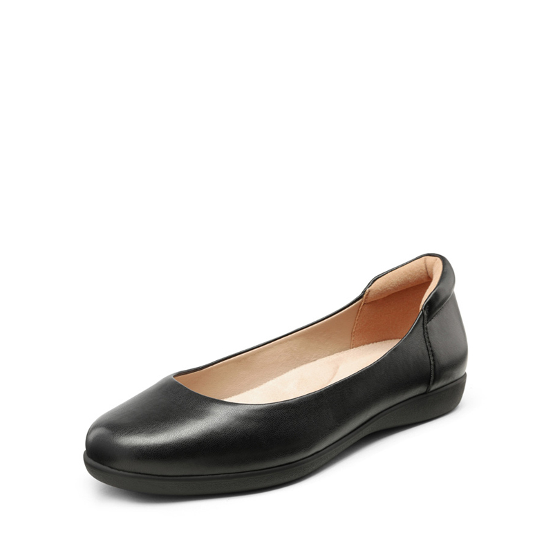 Work Ballet Flats | Round Toe Ballet Flats-Dream Pairs