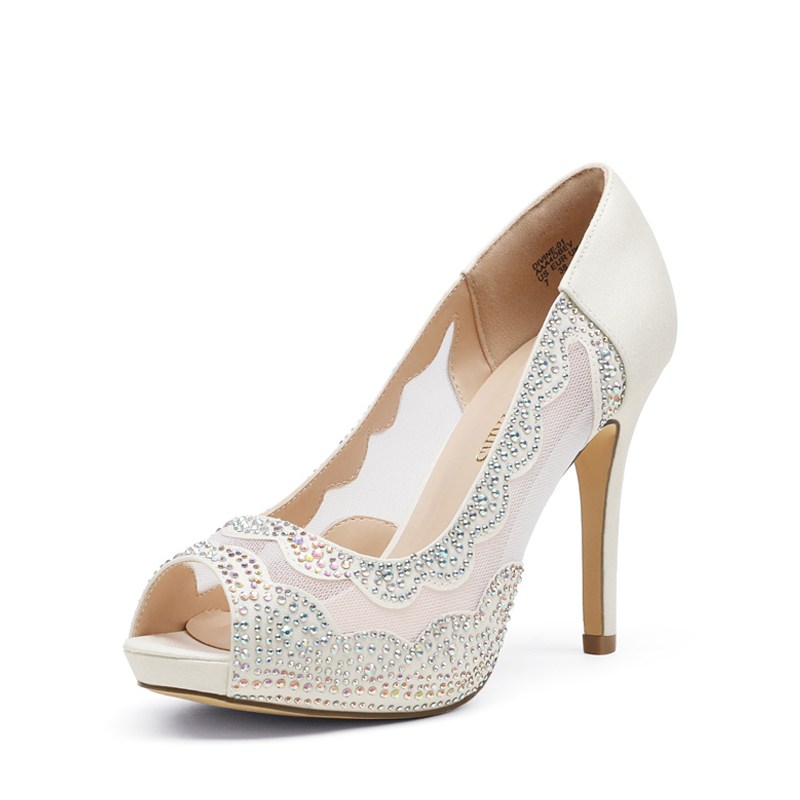 Women's Rhinestone Heel Sandals | Pump Sandals-Dream Pairs