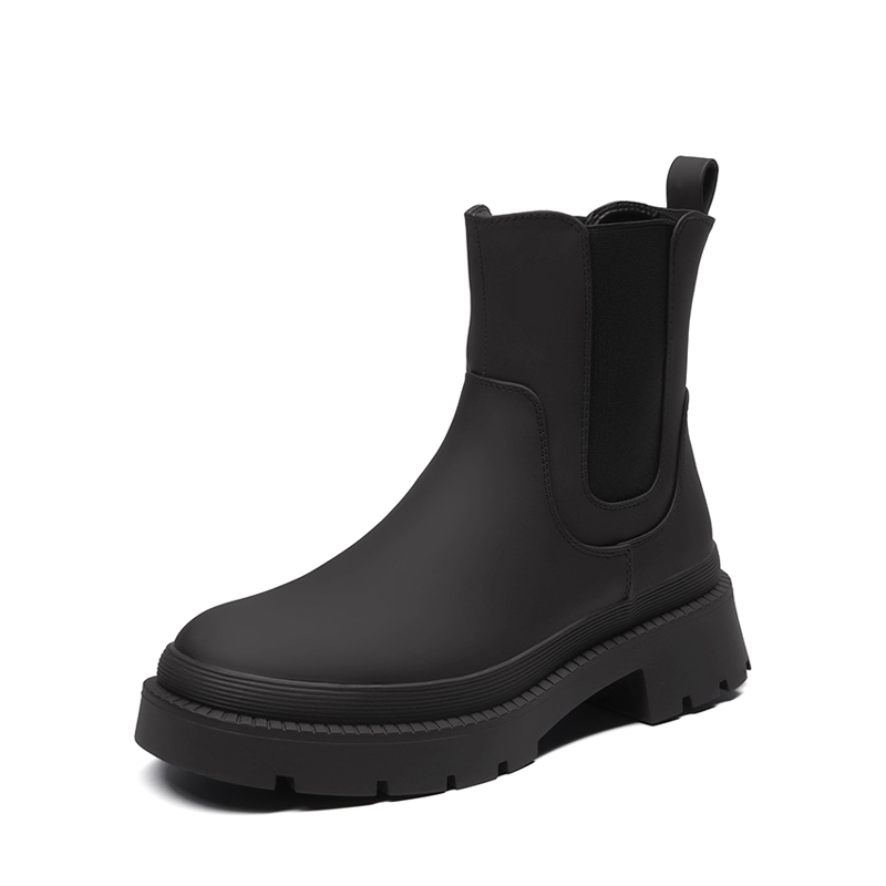 Chelsea Platform Booties | Chunky Ankle Boots-Dream Pairs