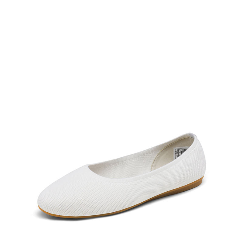 Women's Work Flats | Knitted Flat Shoes-Dream Pairs