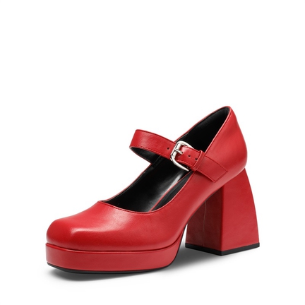 Leather Mary Jane Shoes-Dream Pairs