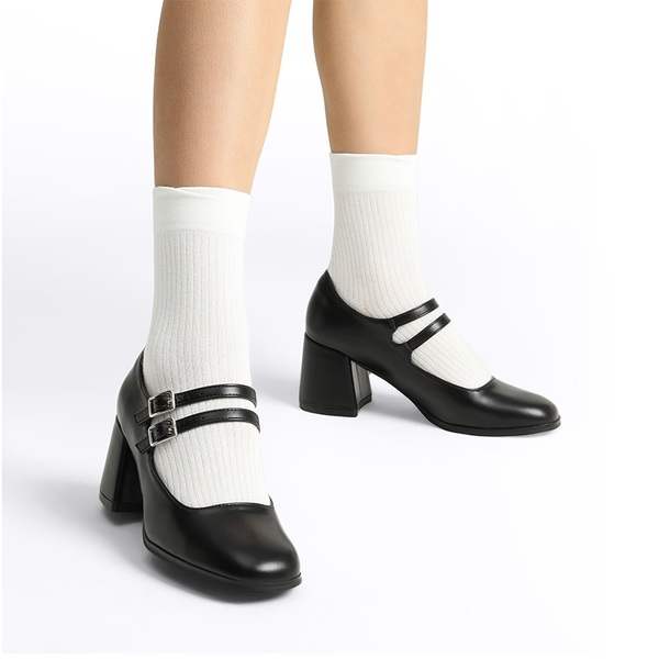 Leather Mary Jane Shoes-Dream Pairs