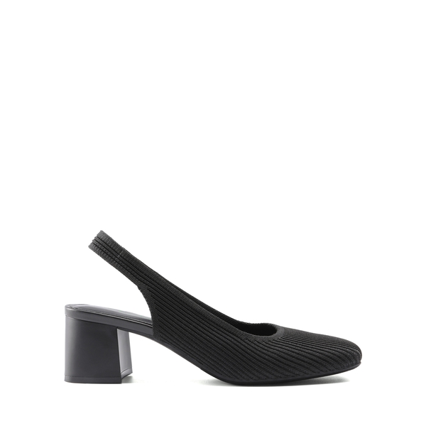 Women's Square Toe Slingback Heels-Dream Pairs