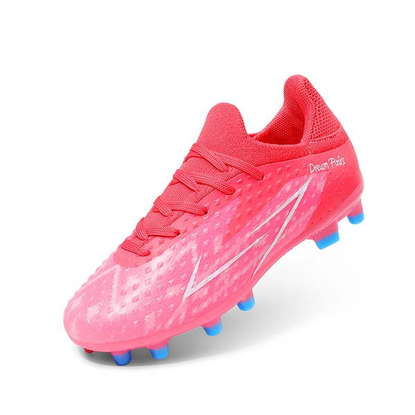 HOT PINK Boys' & Girls' Footbal Soccer Cleats -Dream Pairs