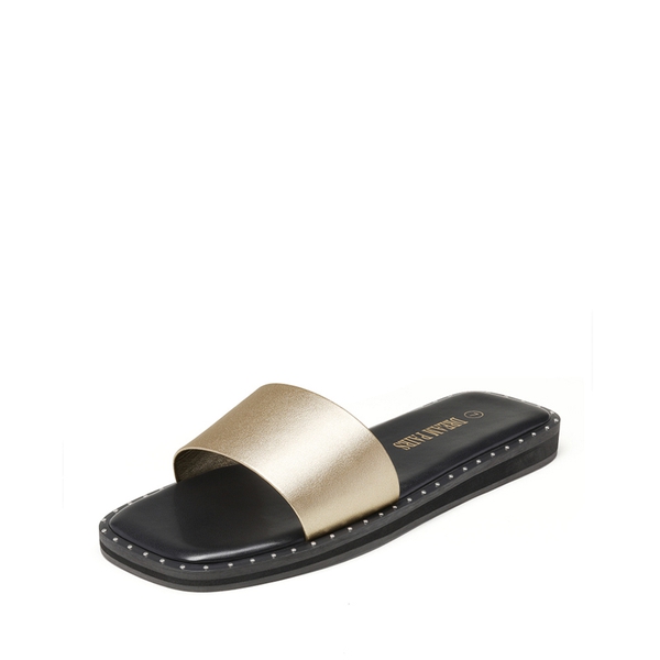 Square Toe Slide Sandals | Women's Slides-Dream Pairs