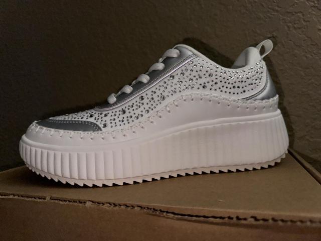 BLACK Women's Platform Chunky Sneakers-Dream Pairs